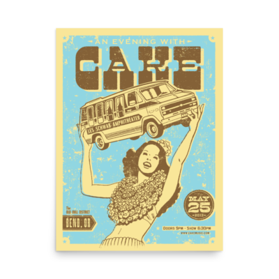 Shop | Cake Poster Store | Offical Cake concert poster prints