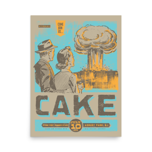 Shop | Cake Poster Store | Offical Cake concert poster prints