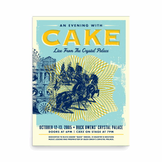 Shop | Cake Poster Store | Offical Cake concert poster prints