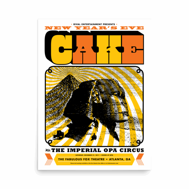 Shop | Cake Poster Store | Offical Cake concert poster prints
